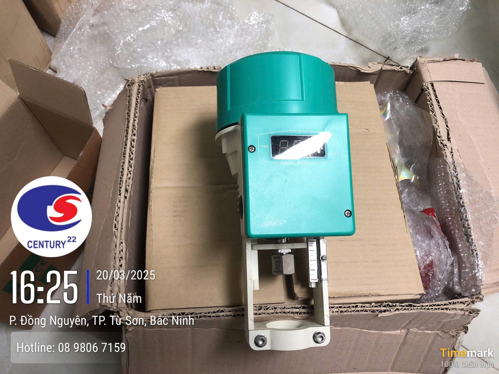 Thiết bị truyền động điện Model GEA-35PD ELECTRIC ACTUATOR GINICE